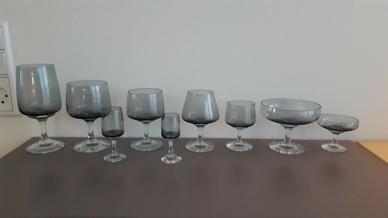 Glas, Champagne Atlantic/Mandalay, Holmegaard | DBA