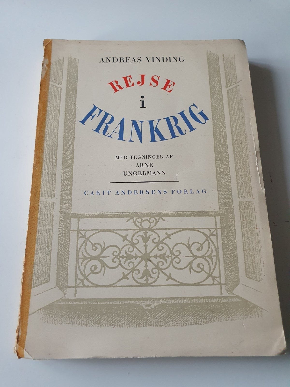 Rejse i Frankrig, Andreas Vinding, emne: rejsebøger | DBA