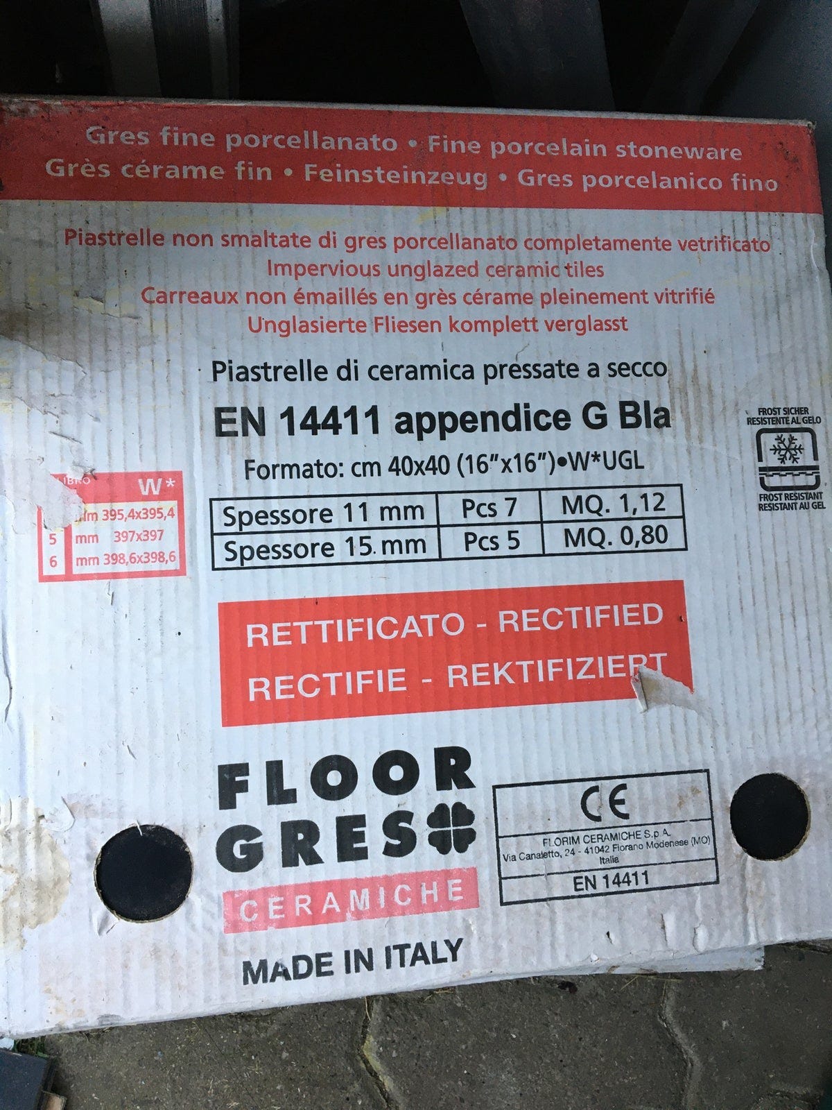 Floor Gres Fliser - sort. | DBA