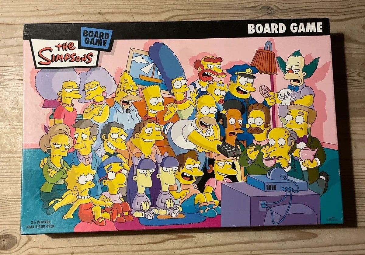 The Simpsons Board Game, brætspil | DBA