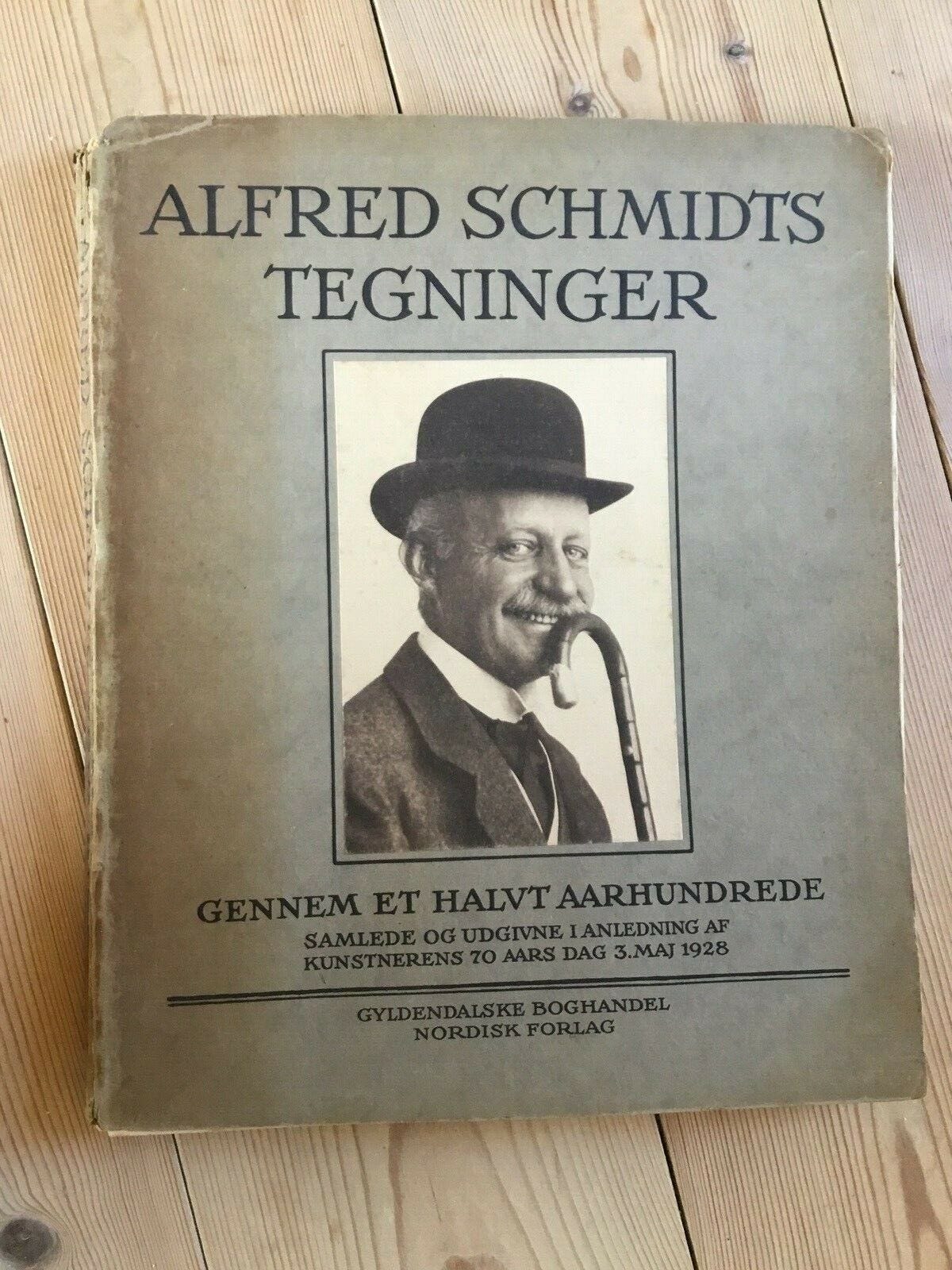 Alfred Schmidts tegninger, Forord af Hans Brix, emne: kunst og kultur | DBA