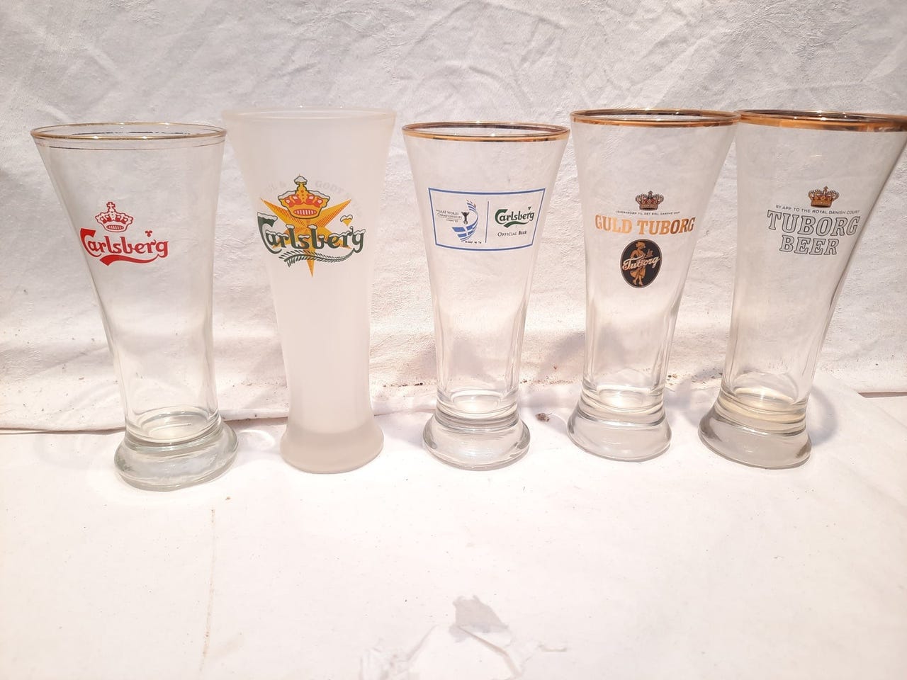 CARLSBERG OG TUBORG ØLGLAS | DBA