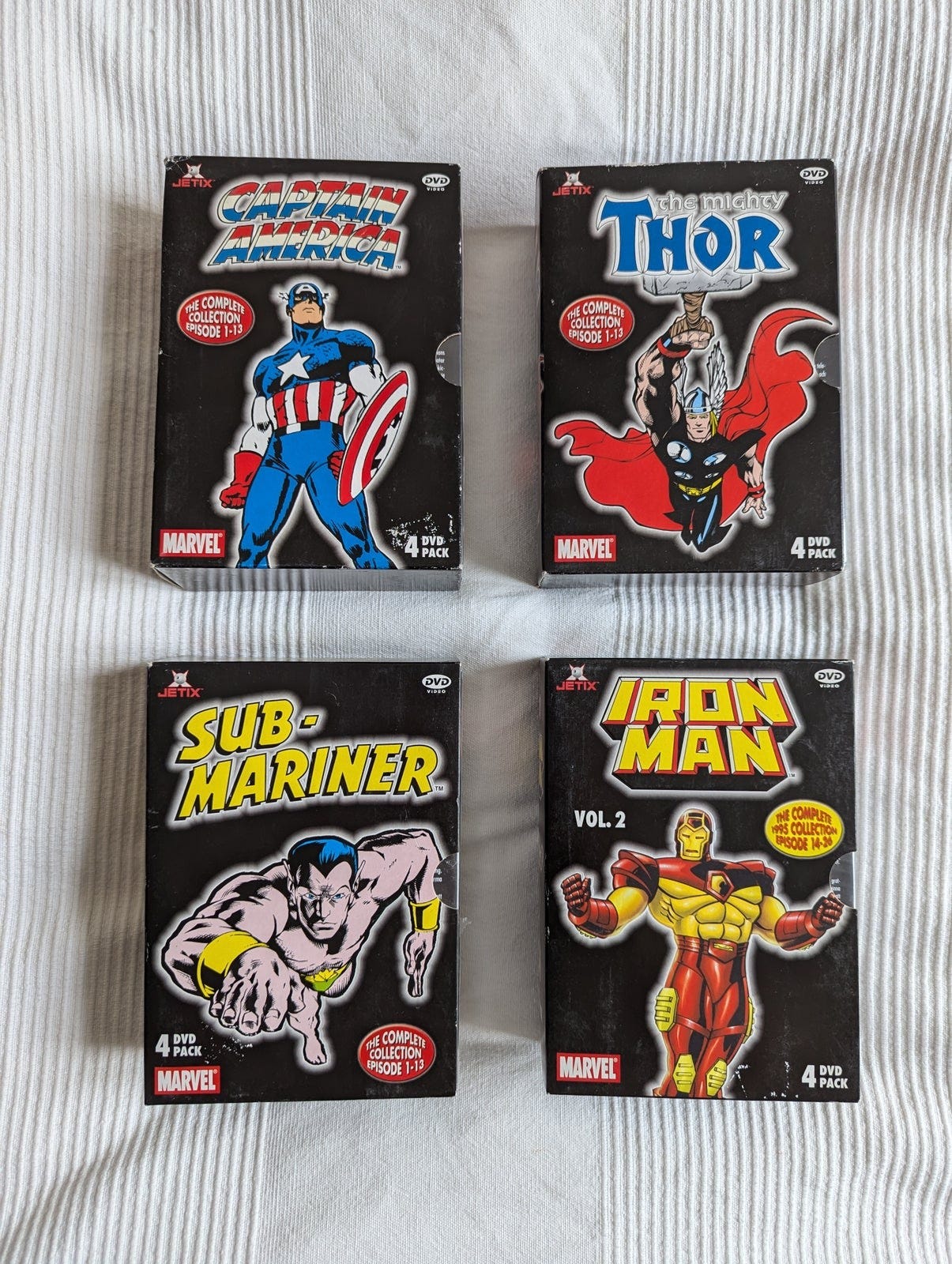 Helt Ny Jetix Marvel DVD Bokssæt, instruktør Jetix, DVD | DBA