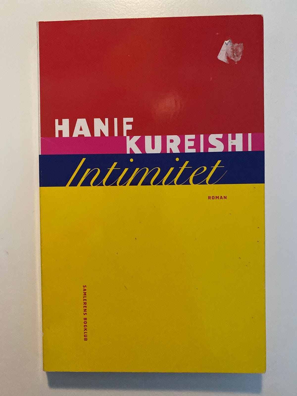 Intimitet, Hanif Kureishi, genre: roman | DBA