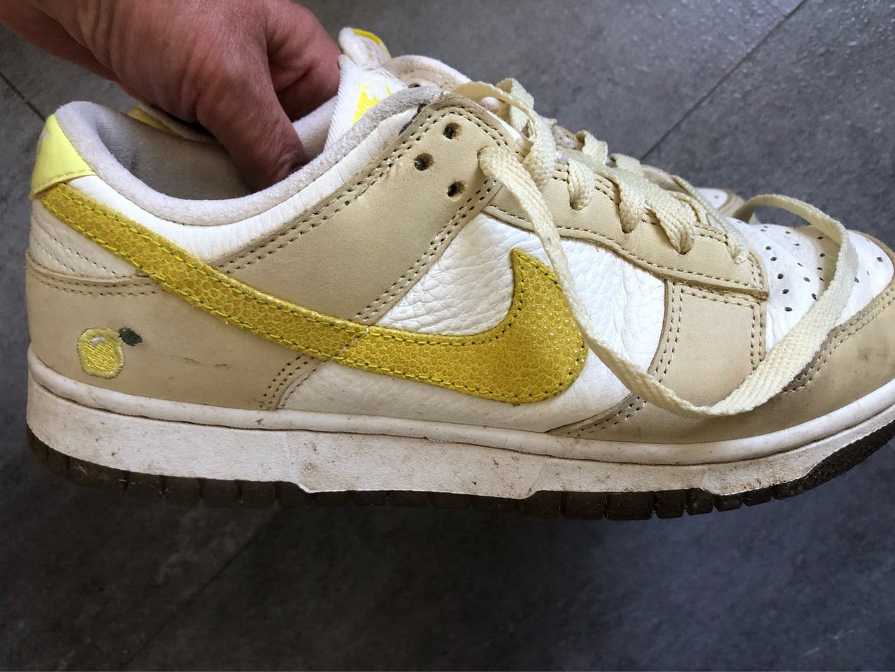 Sneakers, str. 38,5, Nike Jordan Dunk Low Lemon Drop | DBA