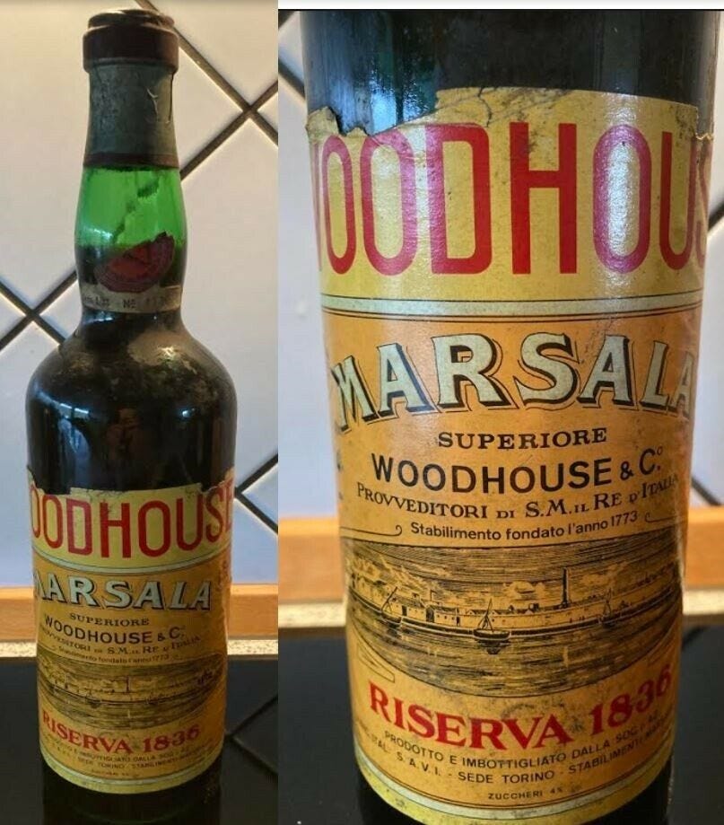 Vin og spiritus, Woodhouse Marsala Superiore Riserva 1836 | DBA