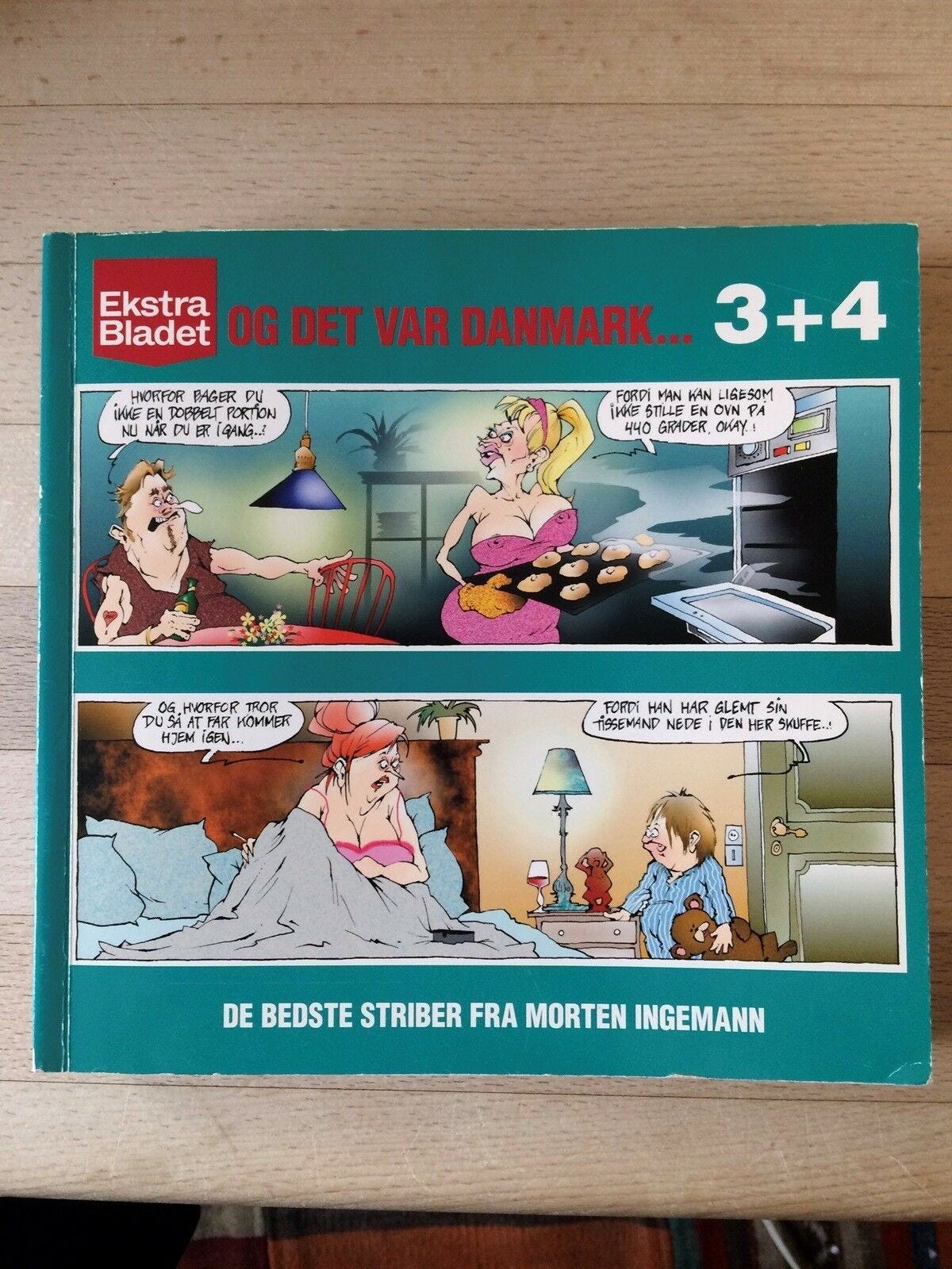 Og det var Danmark 3+4, Morten Ingemann , Tegneserie | DBA