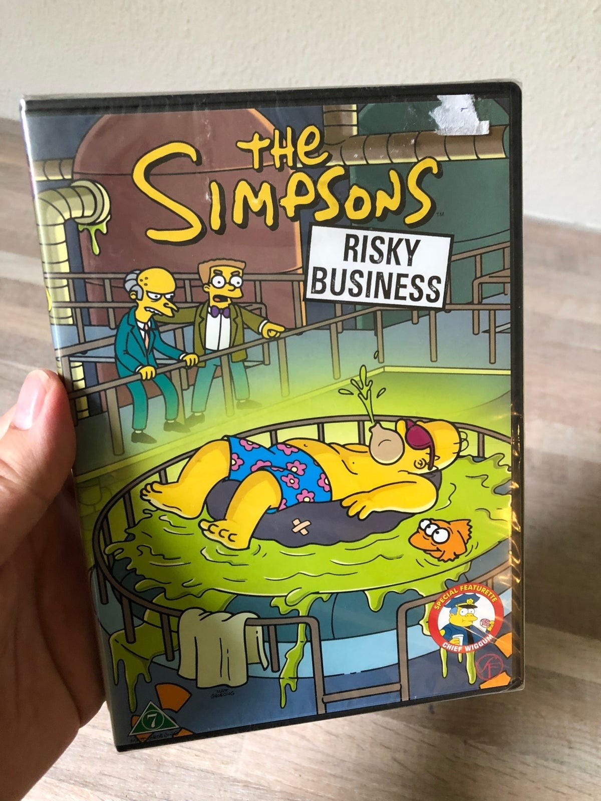 [ny i folie] The Simpsons Risky Business , tegnefilm | DBA