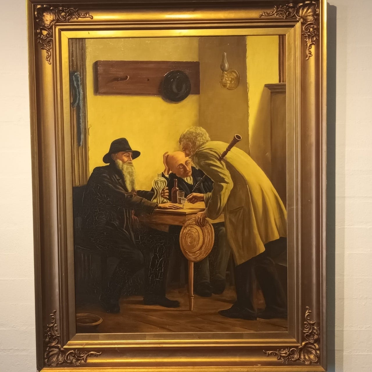 Oliemaleri, Otto Hack, motiv: Portrætter/Figurer | DBA