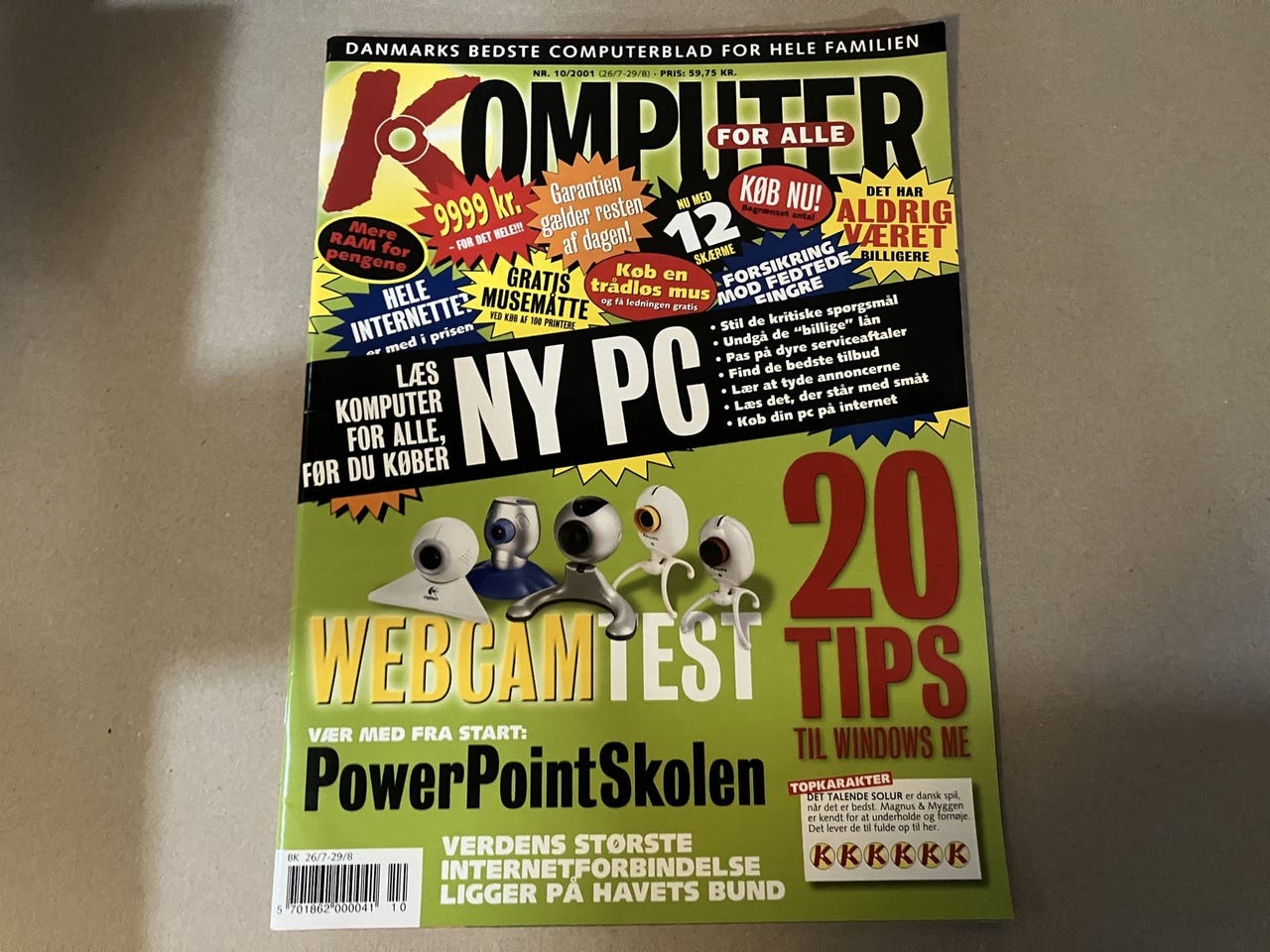 Andre samleobjekter, K Computer 10-2001 | DBA