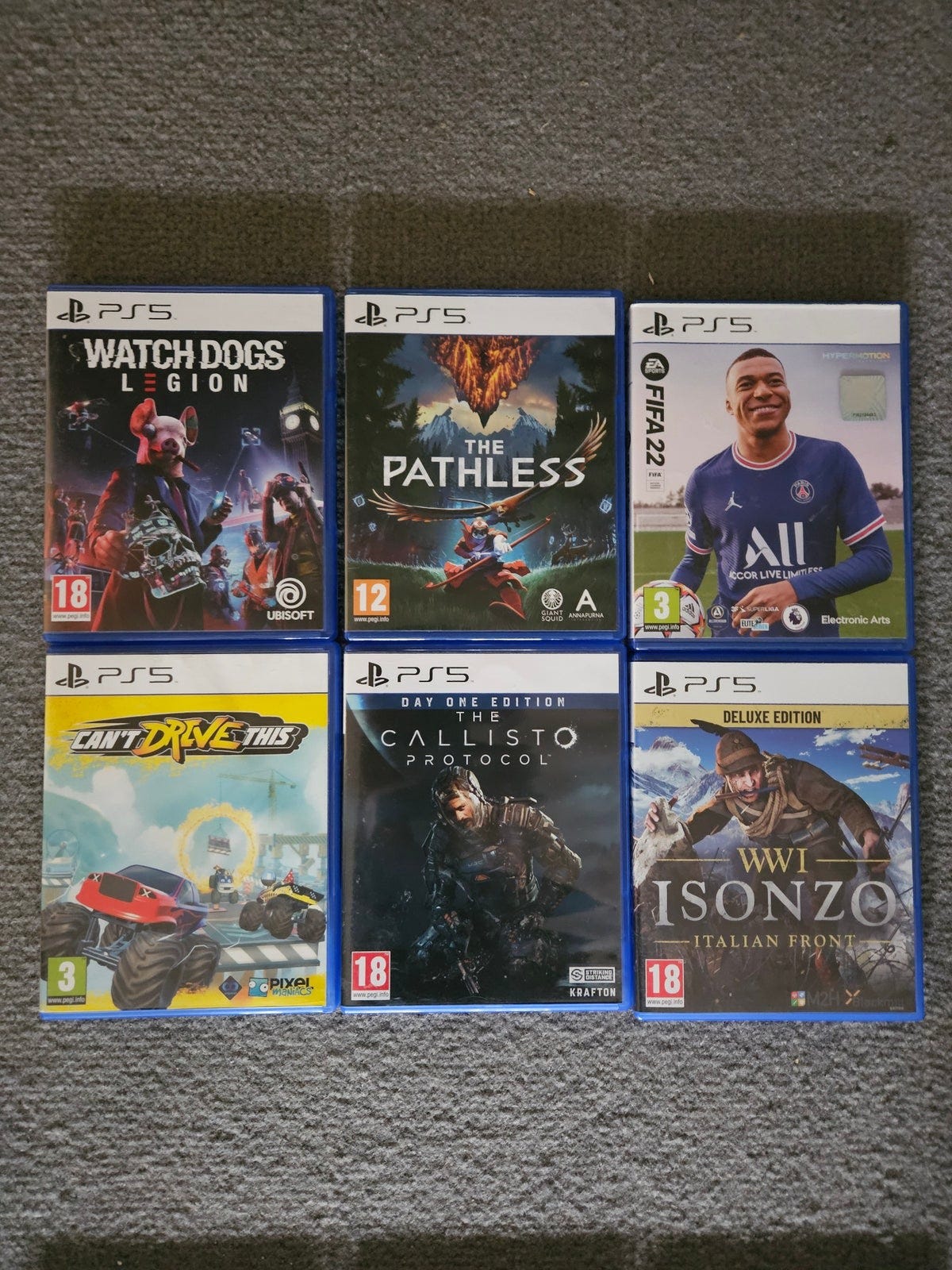 11 spil, PS5, anden genre | DBA