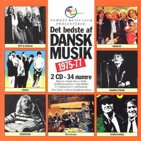 Various / Diverse: 2CD : Det Bedste Af Dansk Musik 1975-77, rock | DBA