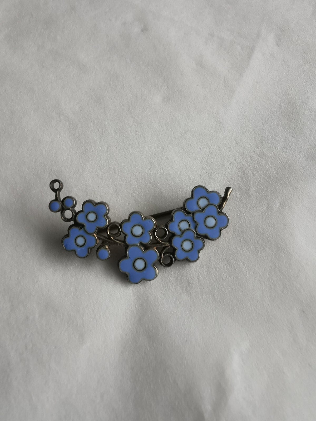Broche, sølv, Anton Michelsen | DBA