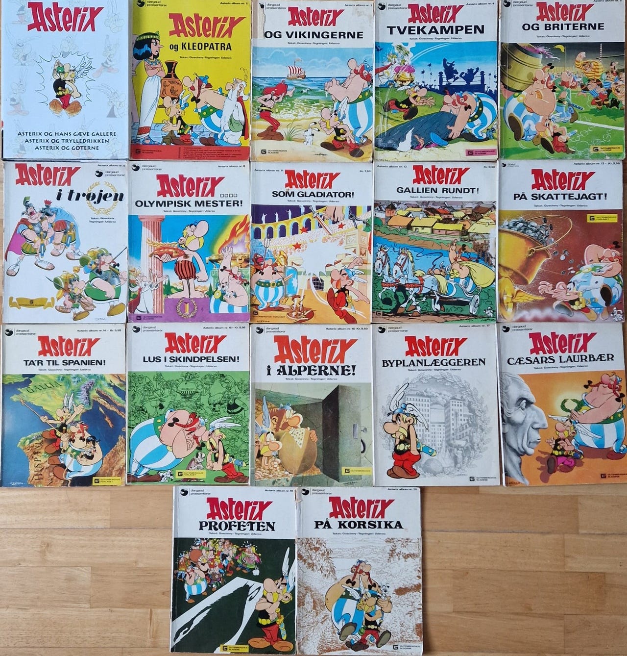 Asterix, Tegneserie | DBA