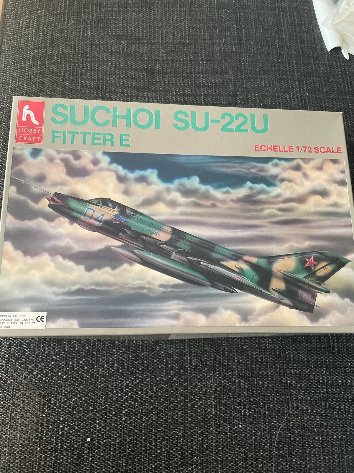 Byggesæt, Hobby Craft Suchoi SU-22U Fitter E, skala 1/72 | DBA