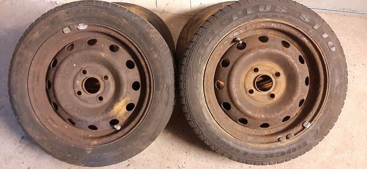 Stålfælge, 14", Originale | DBA