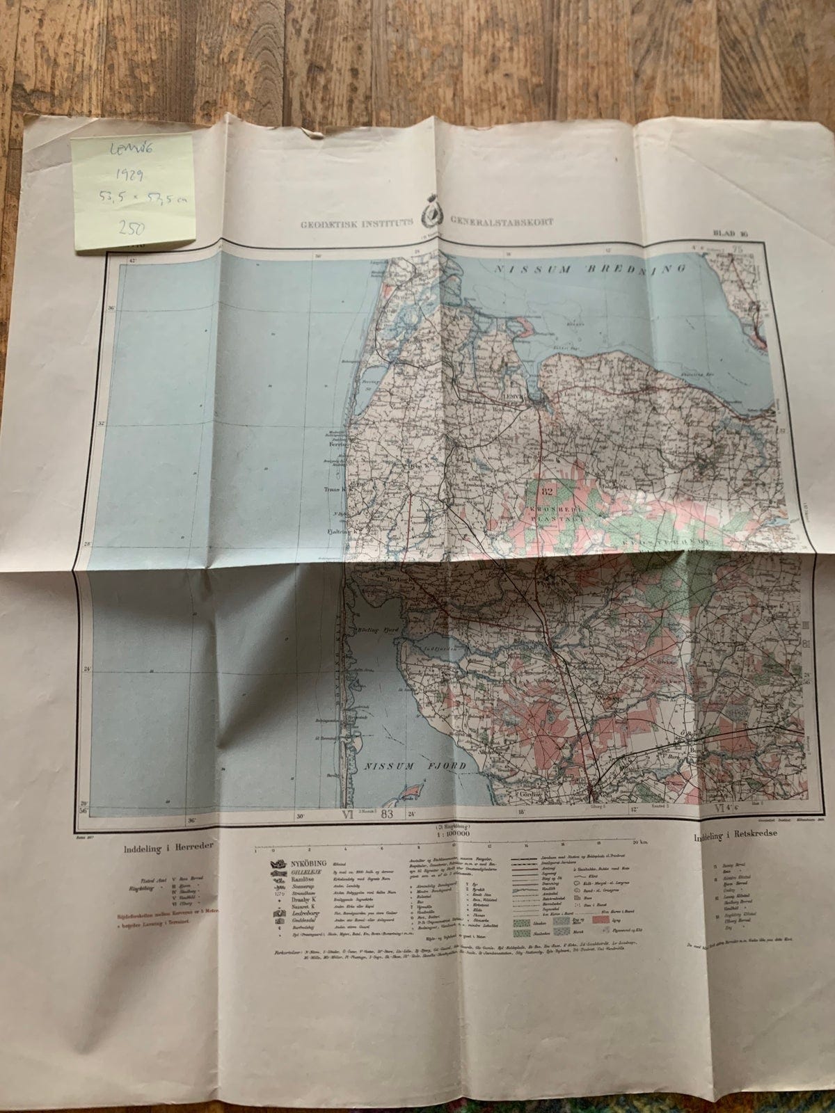 Landkort, Geodætisk institut | DBA