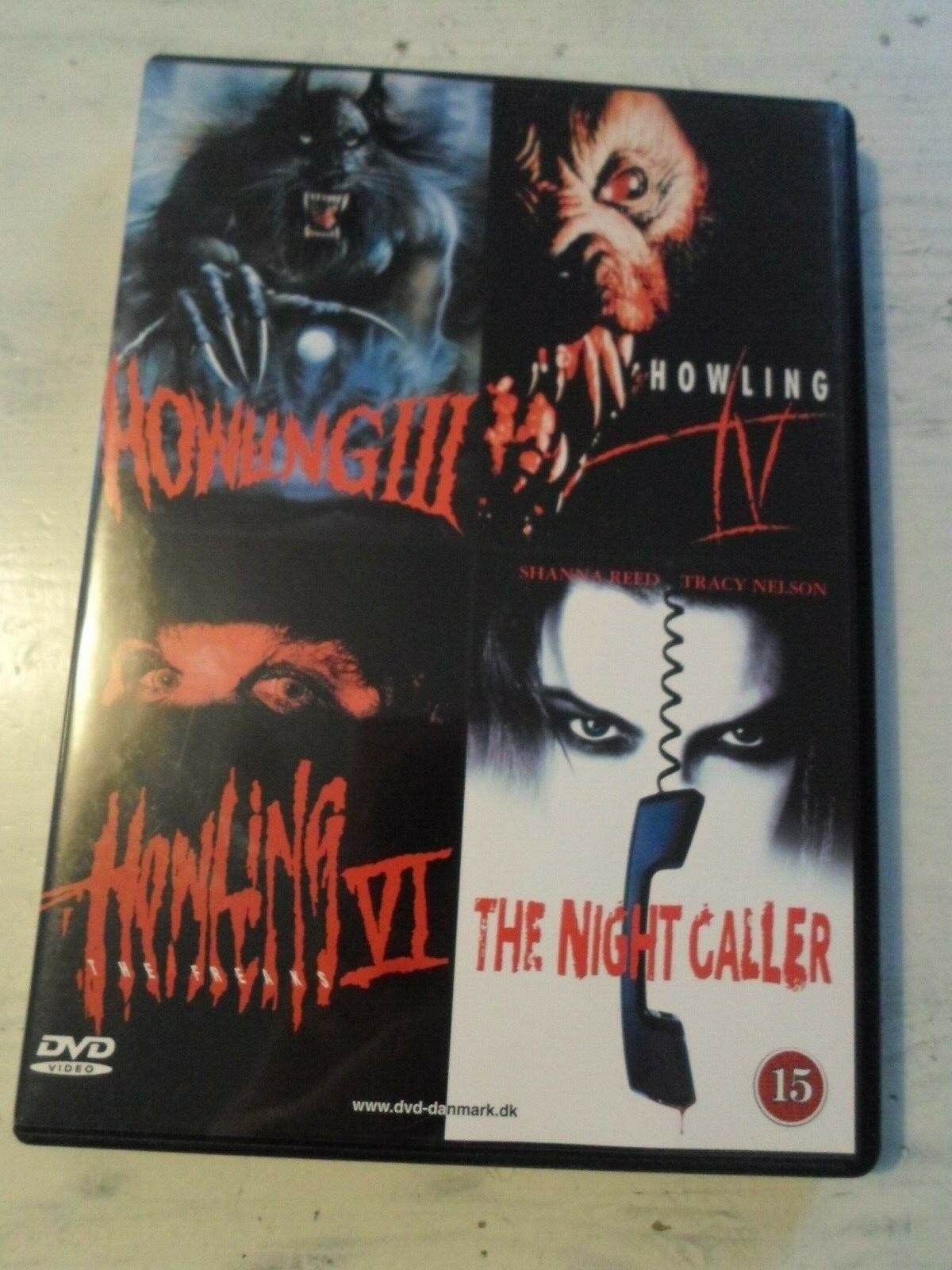 Howling III / IV / VI / The Night Caller (4 film), DVD, gyser | DBA