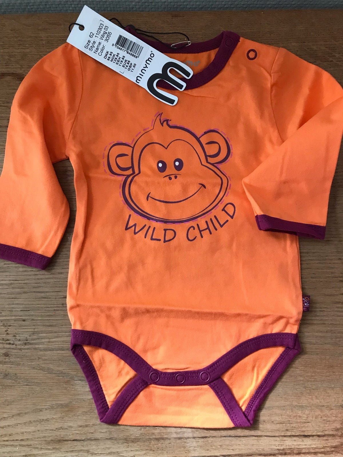 Bodystocking med lange ærmer , Minymo | DBA