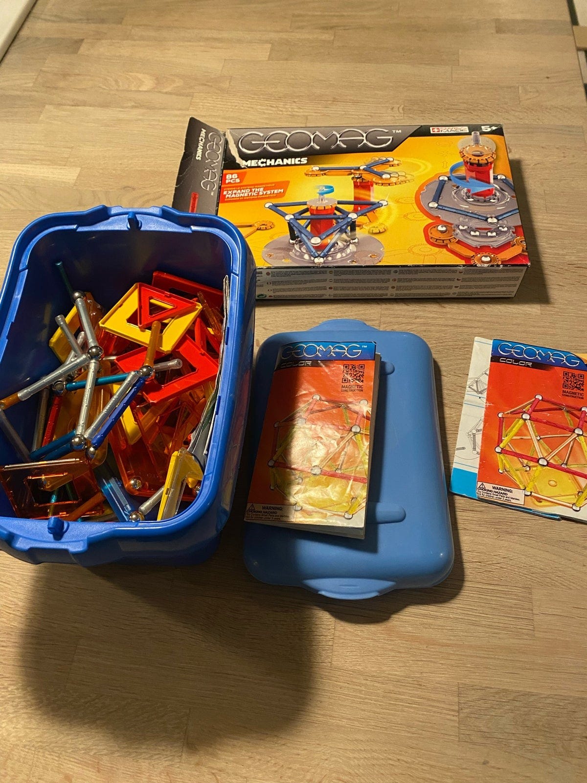 Magnetisk legetøj, Geomag , 2 kasser | DBA