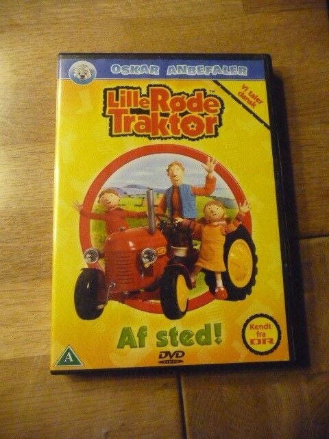 Lille røde traktor, DVD, tegnefilm | DBA