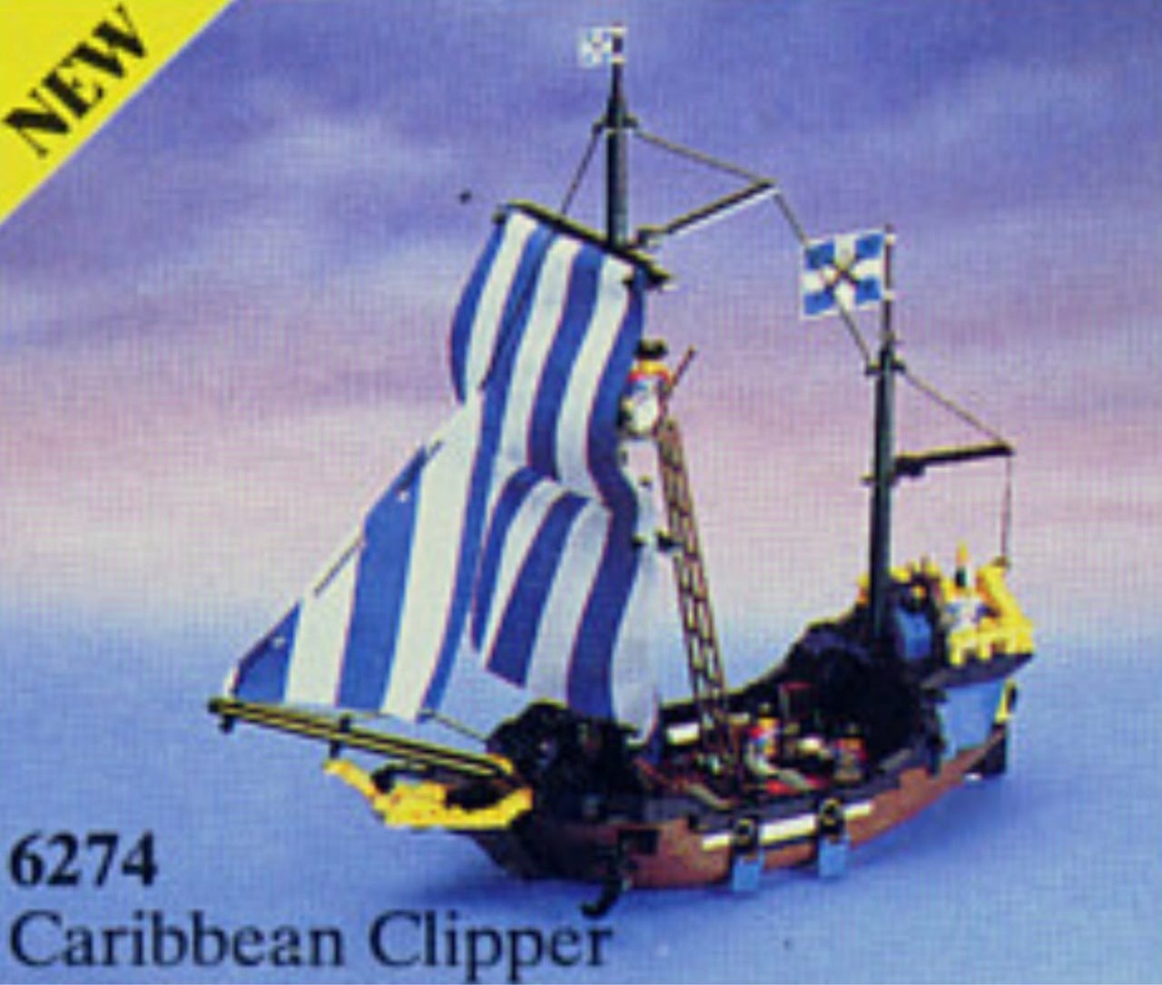 Køber dine gamle lego pirat skibe fx Caribbean Clipper mv fra 1970-1990 ...