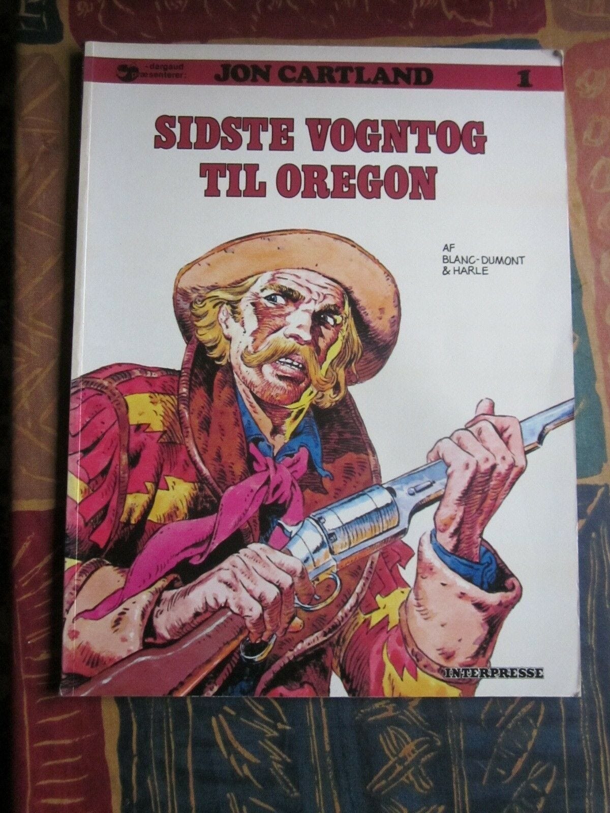 Tegneserier, Jon Cartland Nr. 1 - Sidste vogntog til Oregon | DBA