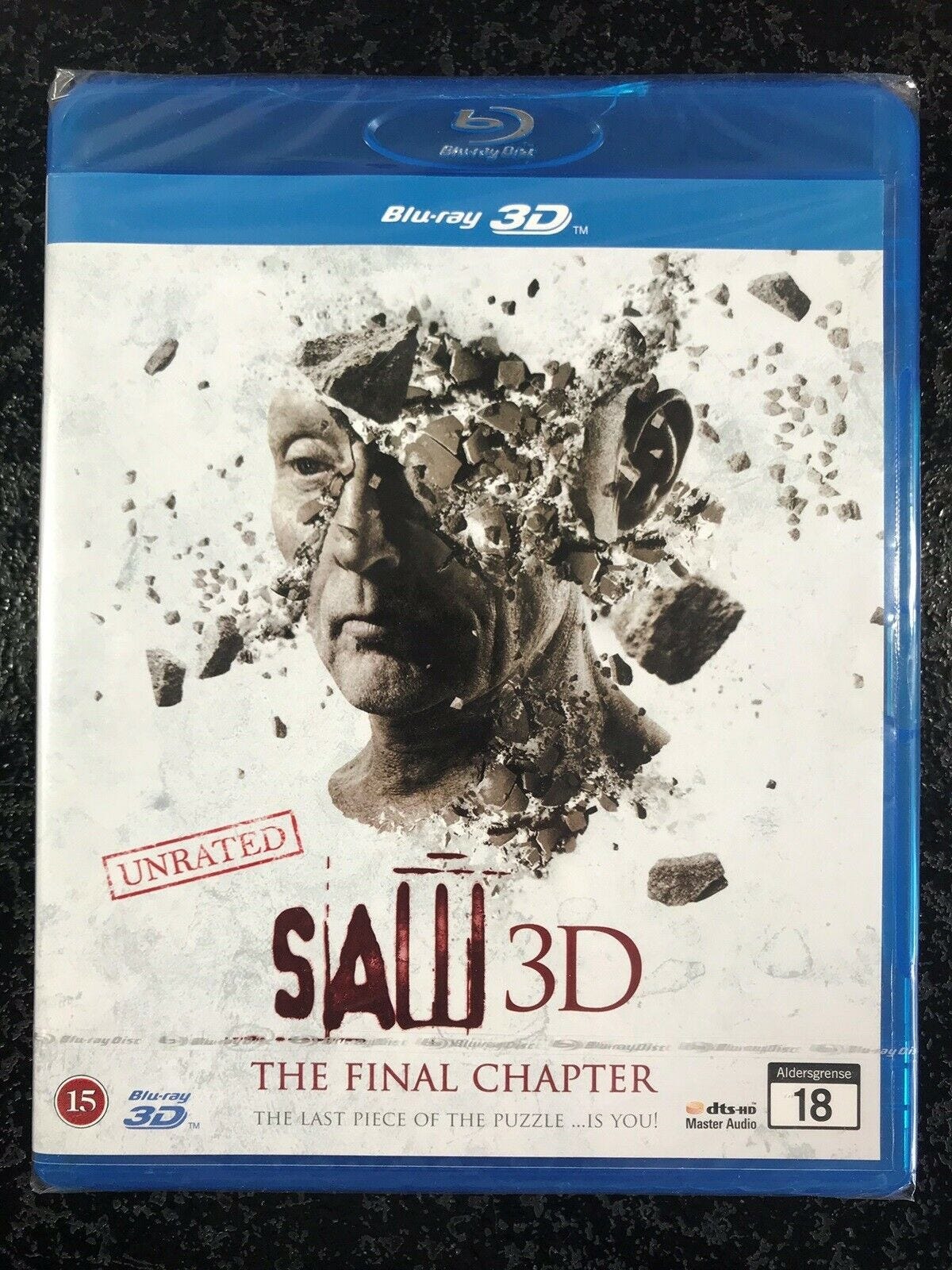 Saw - The Final Chapter - 3D, instruktør Kevin Greutert, Blu-ray | DBA