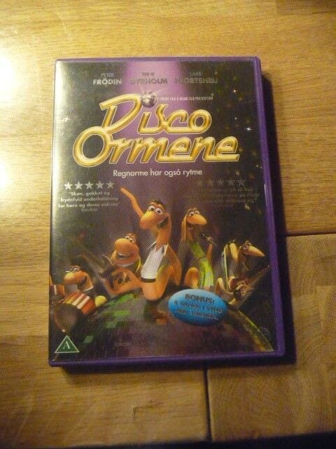 Disco ormene, DVD, tegnefilm | DBA