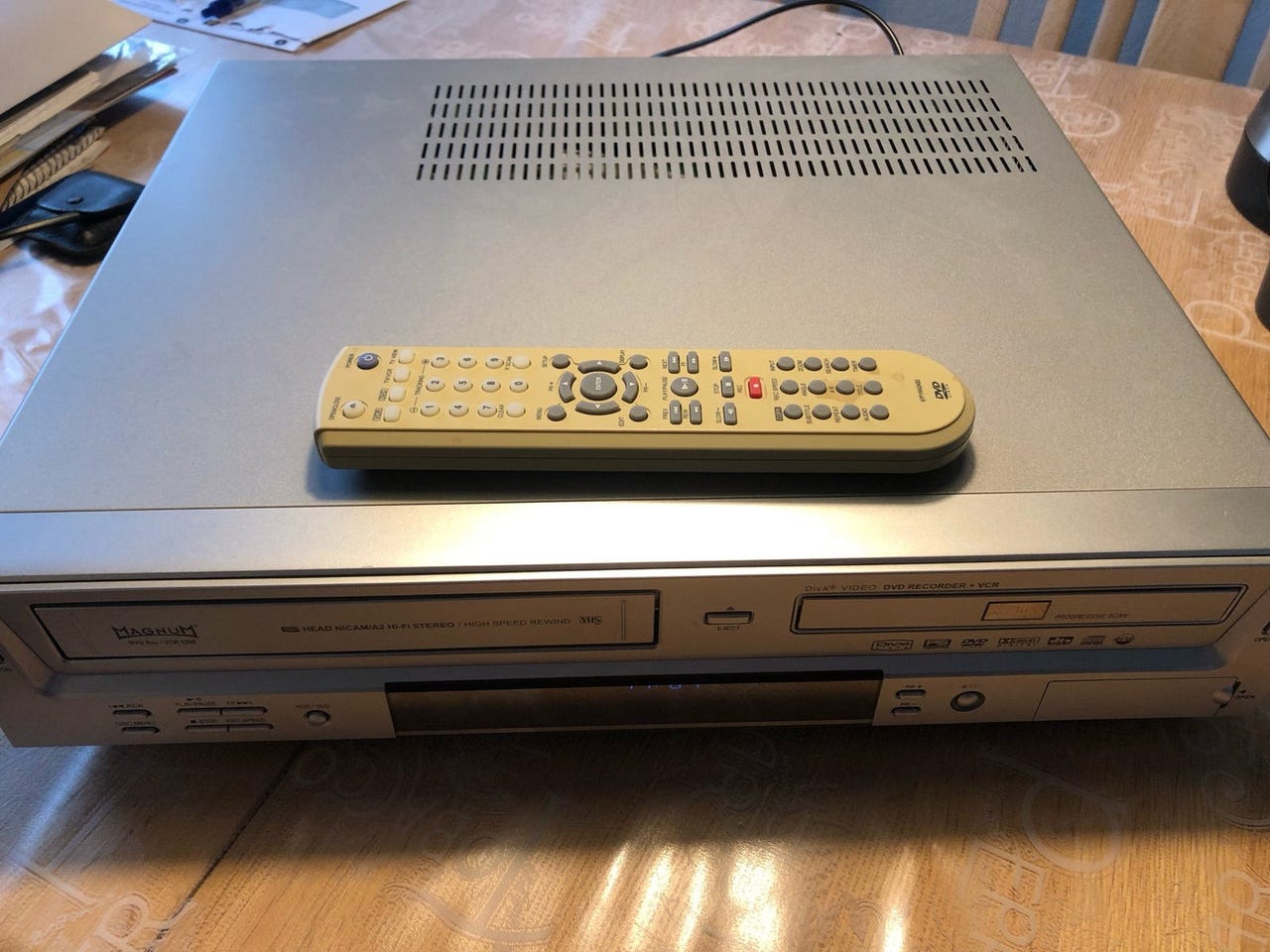 Dvd/video-afspiller, Magnum, Dvd rec/vcr 3300 | DBA