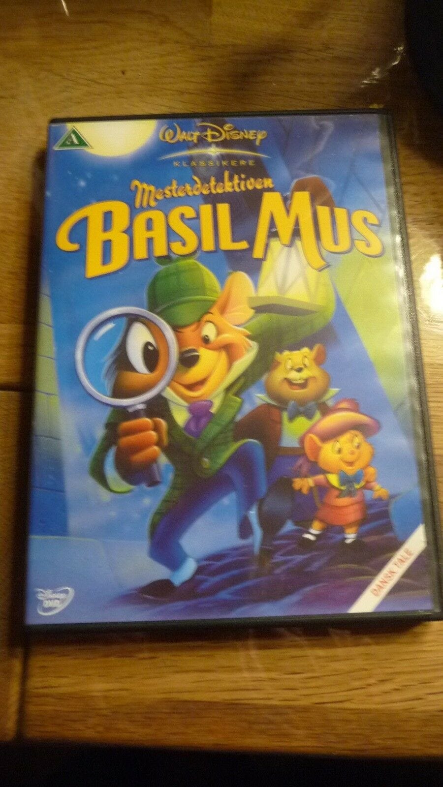 Mesterdetektiven Basil Mus, DVD, tegnefilm | DBA