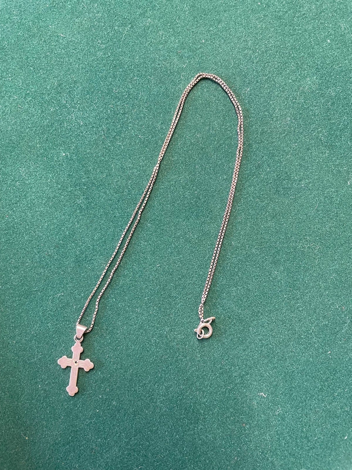 Halskæde, sølv, 830S | DBA