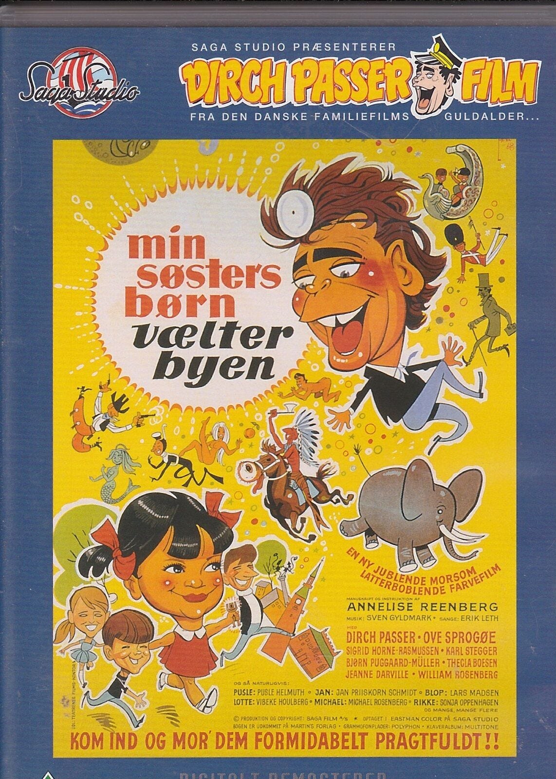 Min søsters børn vælter byen, instruktør Dirch Passer, DVD | DBA