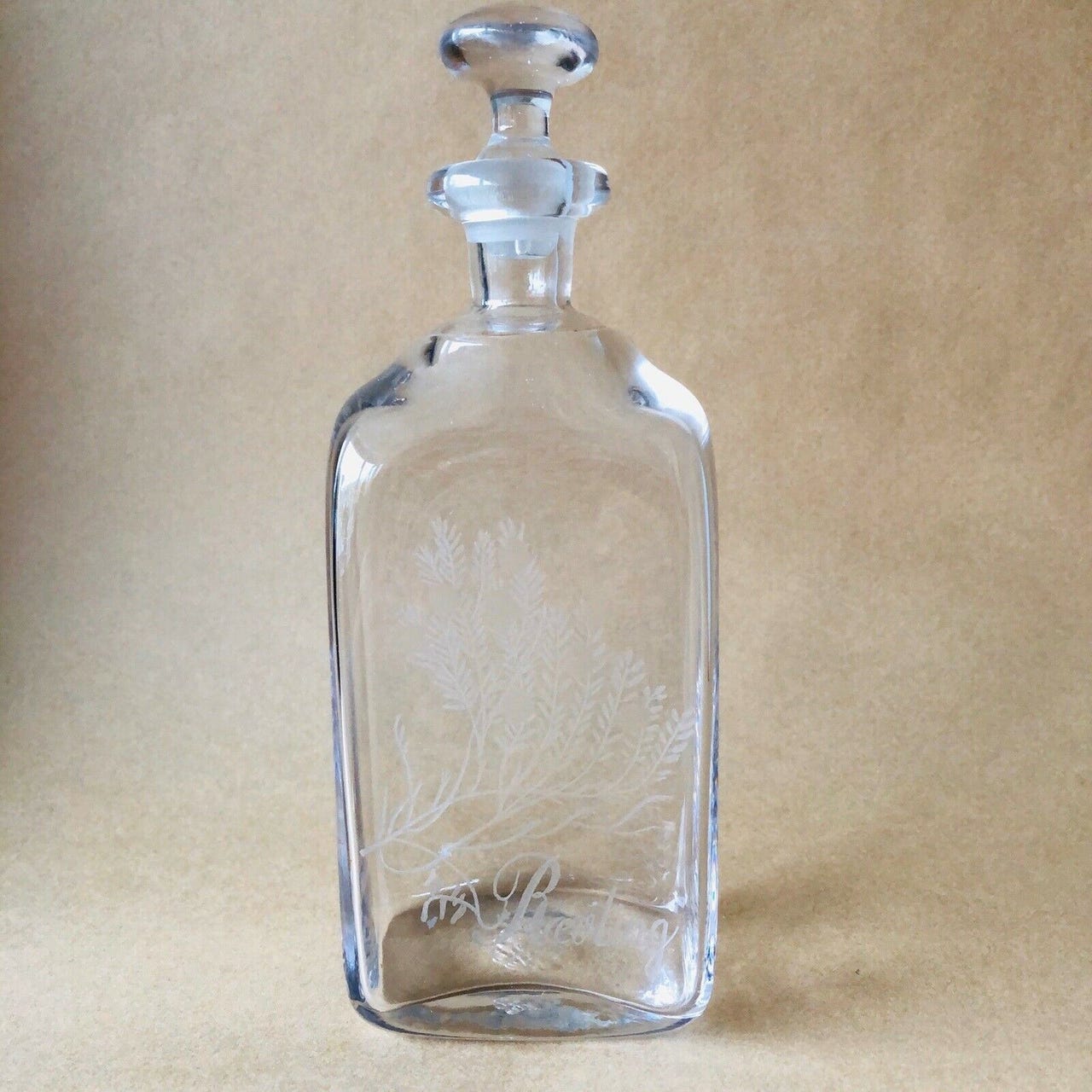 Glas – Karaffel / Kantineflaske, Erik Meisner, Holme-Olstrup, ca. 1970 ...