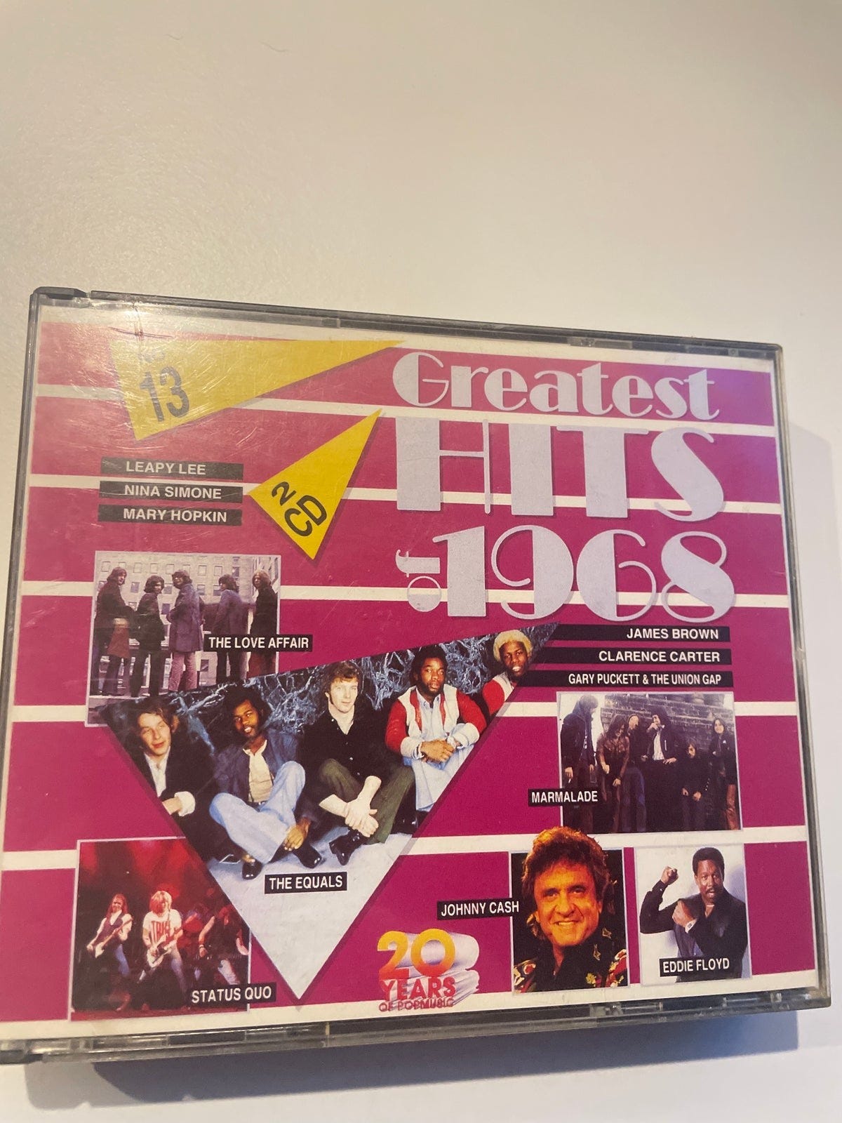 2CDBOKS : Various / Diverse - Greatest Hits Of 1968 | DBA