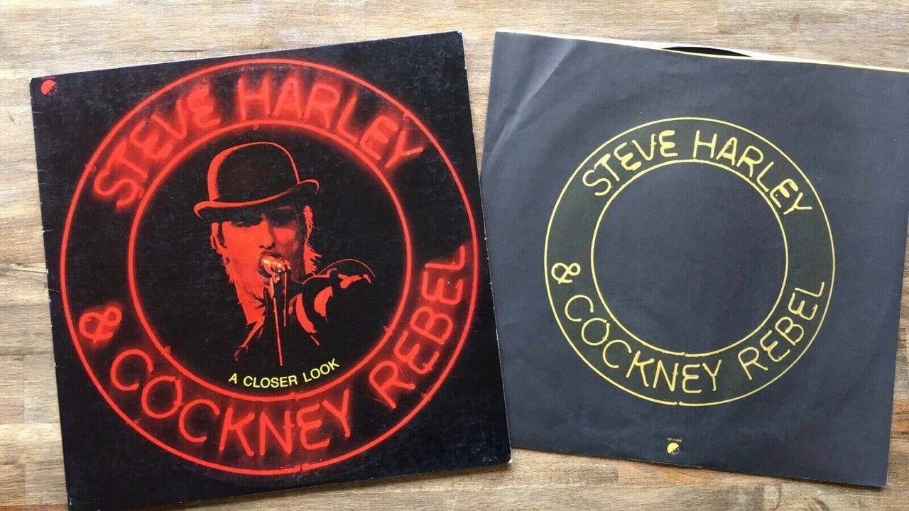 LP, Steve Harley & Cockney Rebel, A Closer Look | DBA