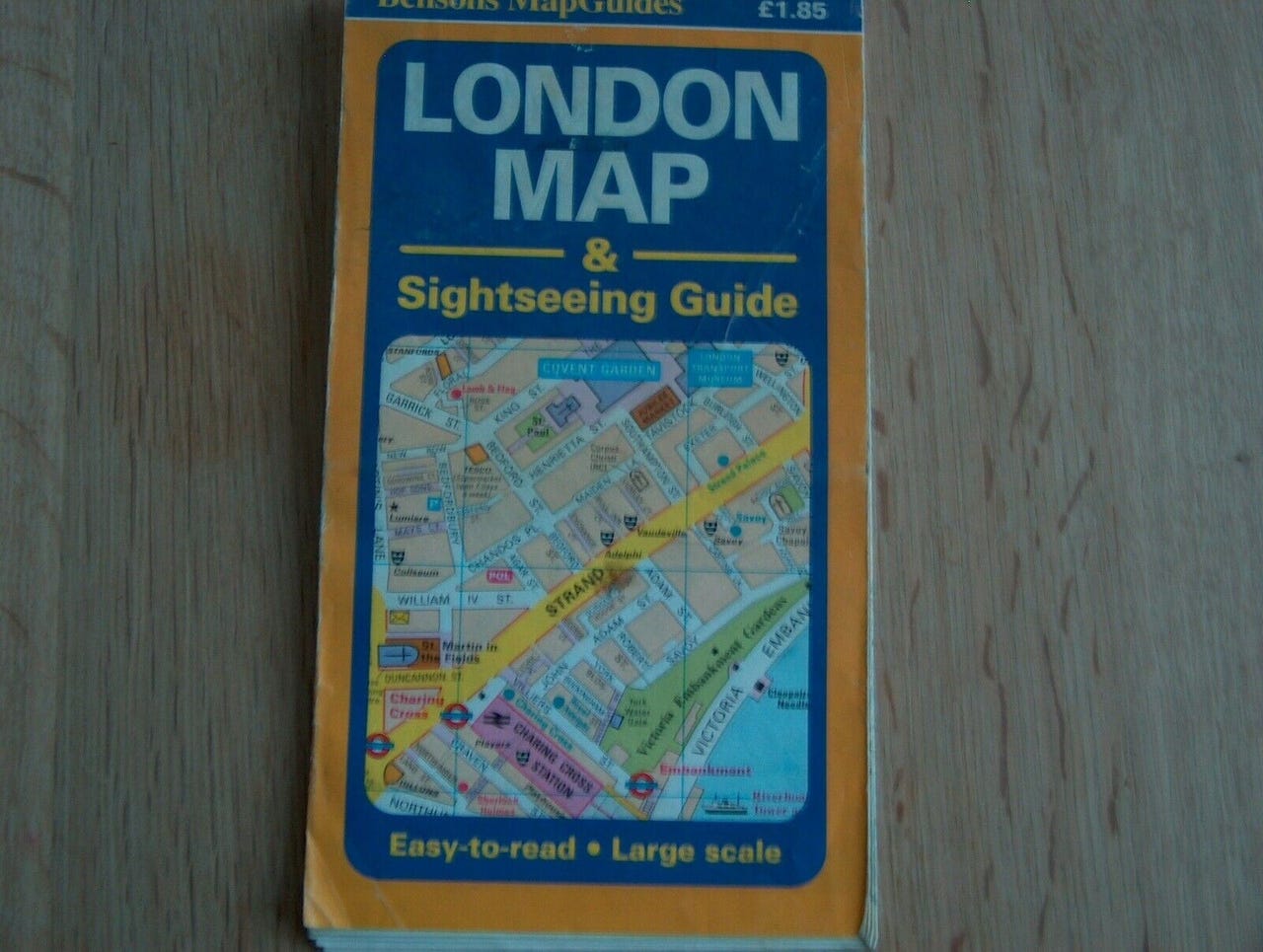 Landkort, Kort over London fra 1996 | DBA