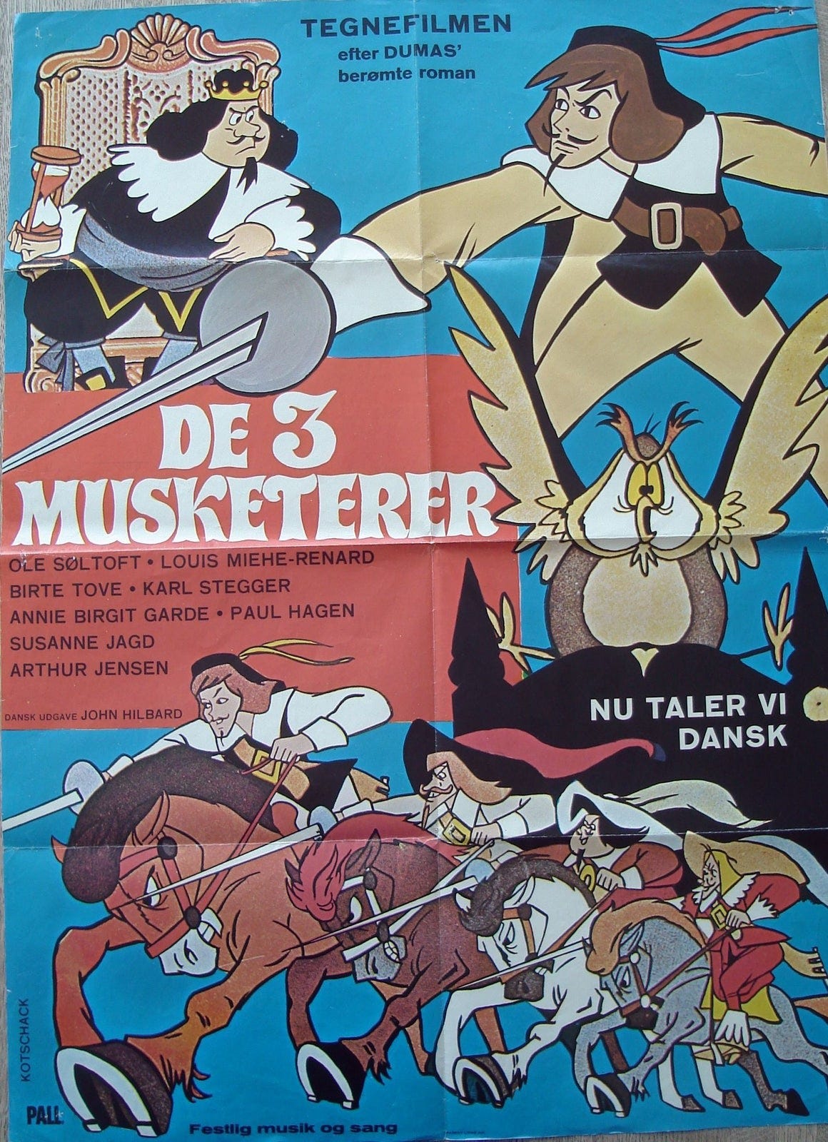 SØGER 3 MUSKETERER VHS TEGNEFILM Jeg søger denne tegnefilmsudgave af De ...
