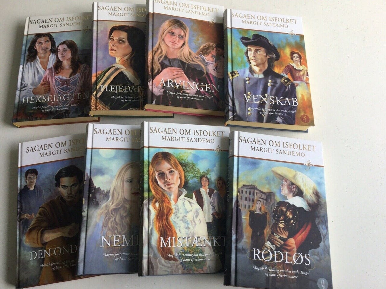 Sagaen om isfolket, Margit Sandemo, genre: fantasy | DBA