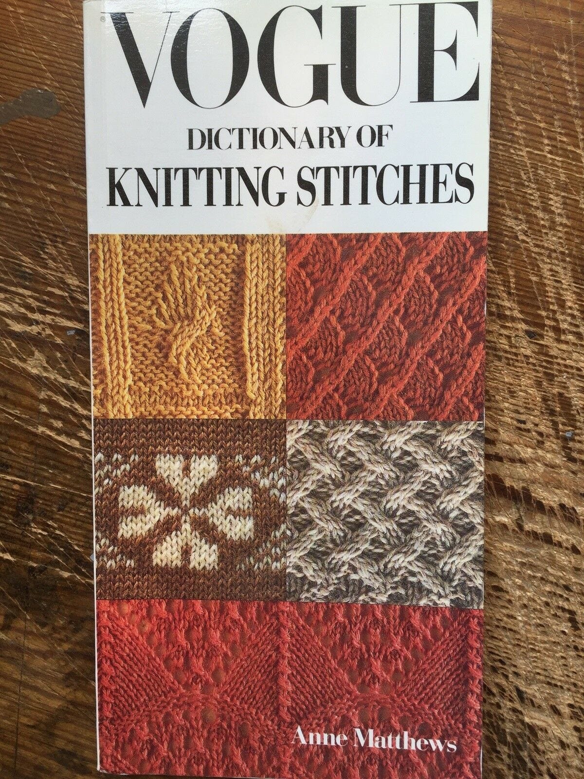 🧶VOGUE Strikkemønstre - (org.udg.) - 192 s - 1984, Anne Matthews, emne ...