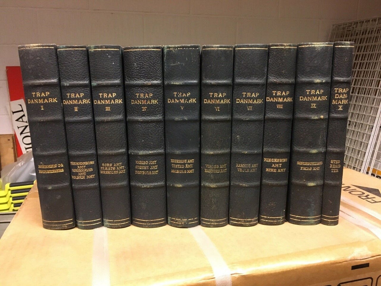 Trap Danmark 10 bind, Harald Weitemeyer, emne: lokalhistorie | DBA