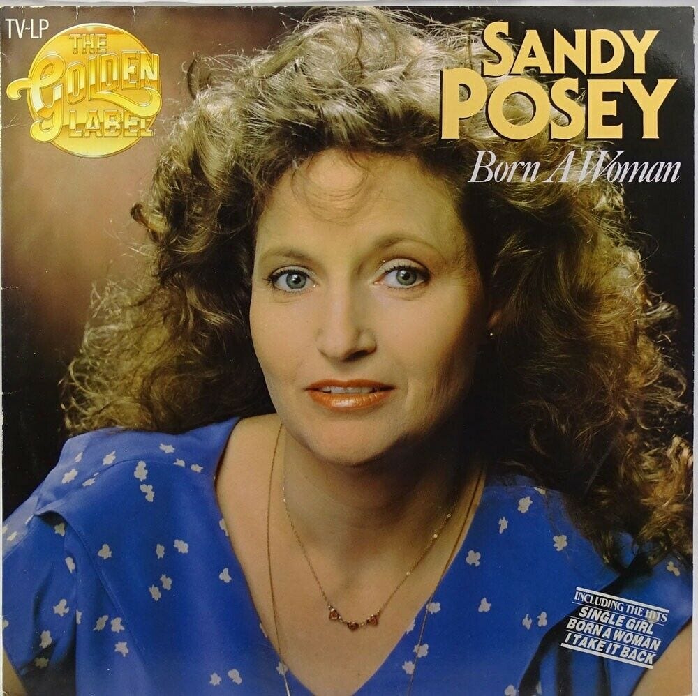 LP, Sandy Posey, Born A Woman | DBA