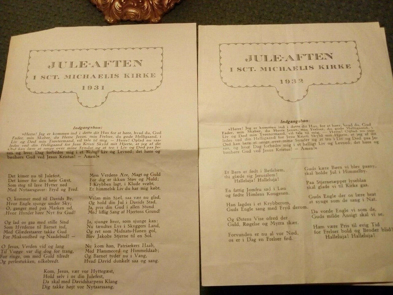 Jule-aften i SCT Michaelis kirke, 1931, emne: historie og samfund | DBA