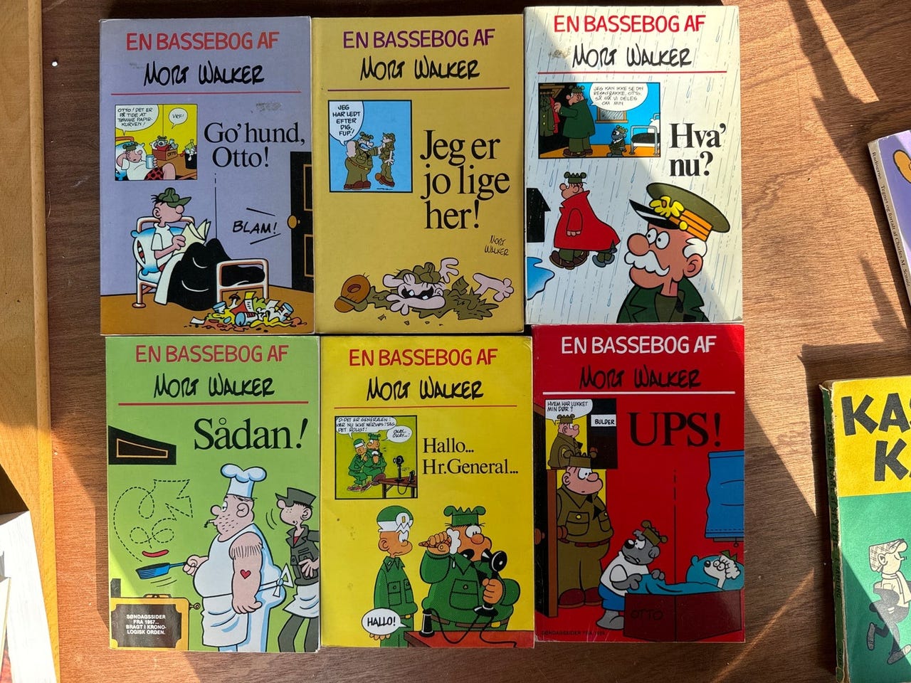 Bassebog, 10 stk, Mort Walker | DBA