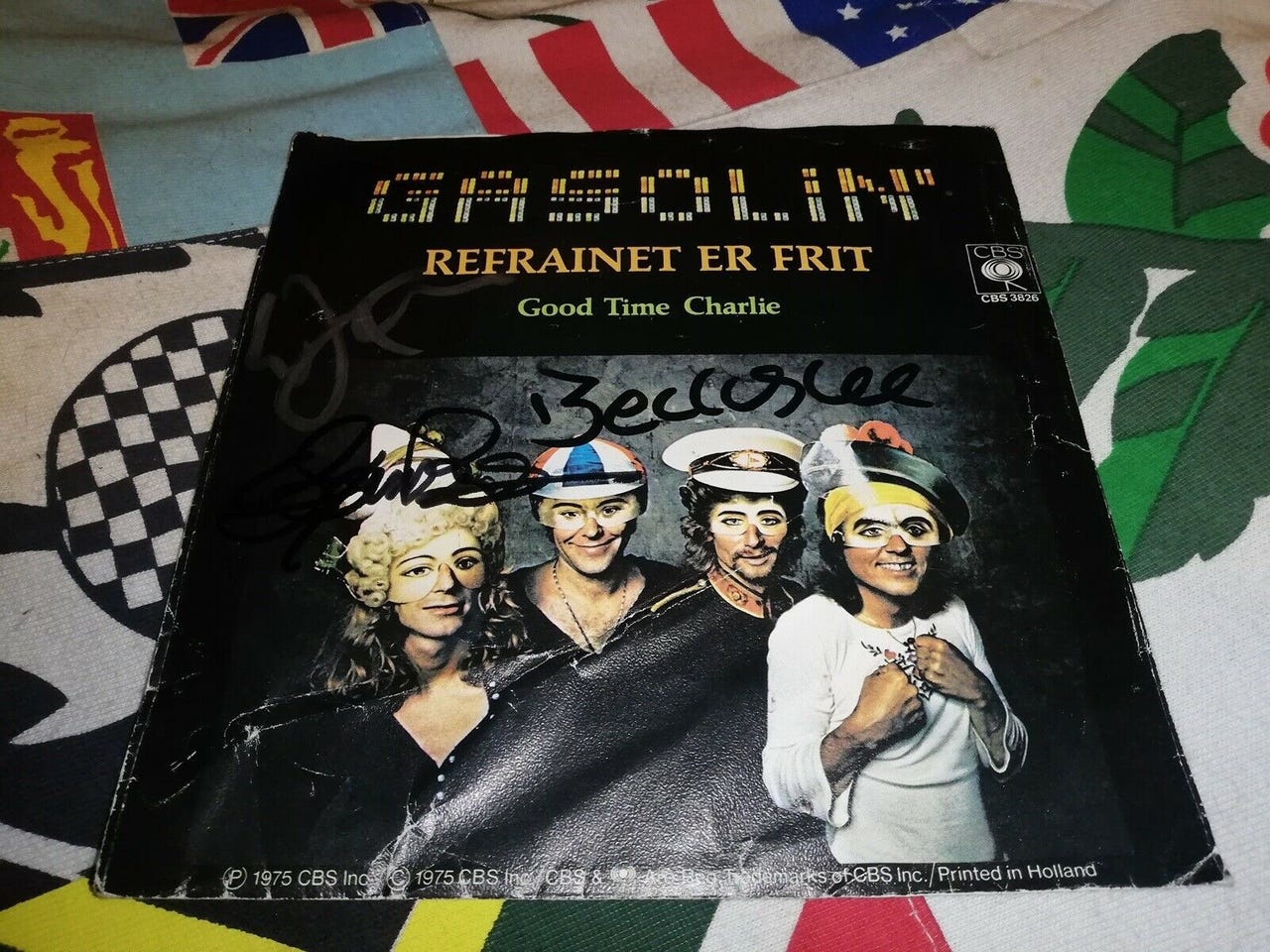 Autografer, Gasolin good time Charlie signeret | DBA