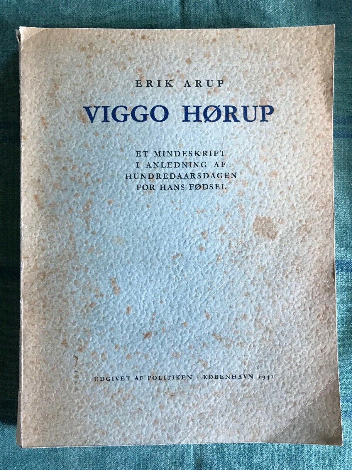 Viggo Hørup, Erik Arup | DBA