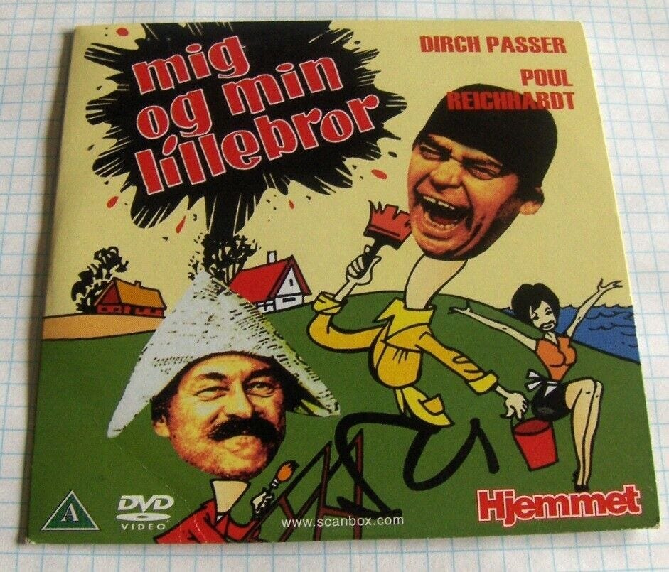 DVD: MIG OG MIN LILLEBROR - DANSK FILM, instruktør Lau Lauritzen, DVD | DBA