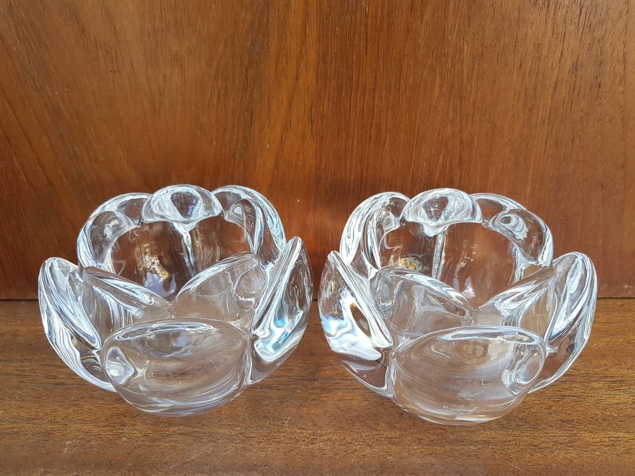 Glas, Fyrfadsstager, Holmegaard. | DBA