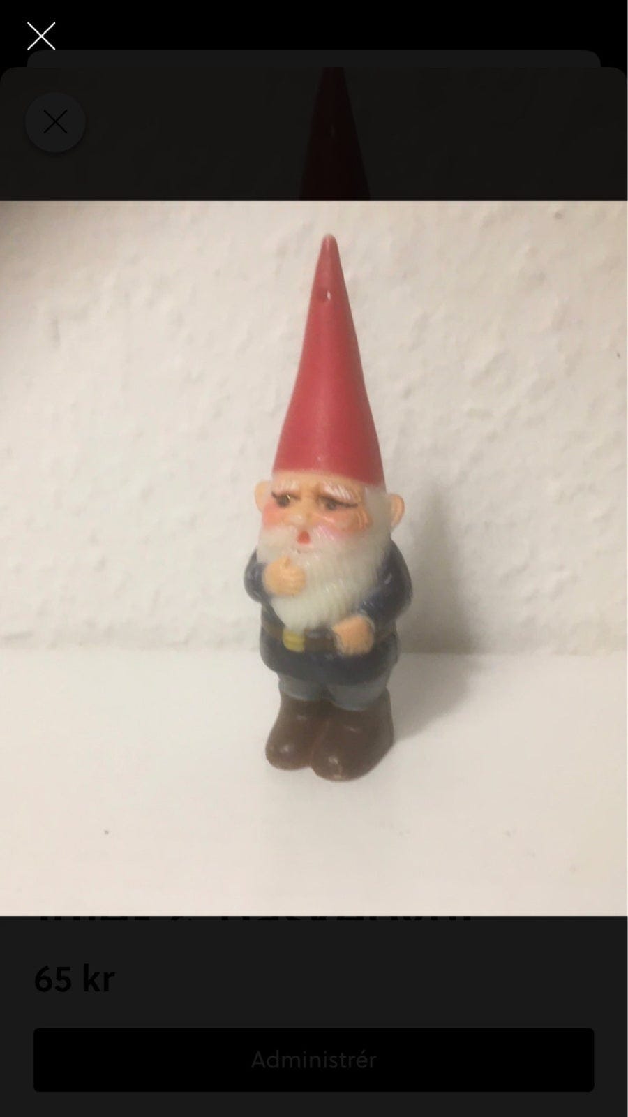 Gl Nisse m spids nissehue. Daels ? | DBA