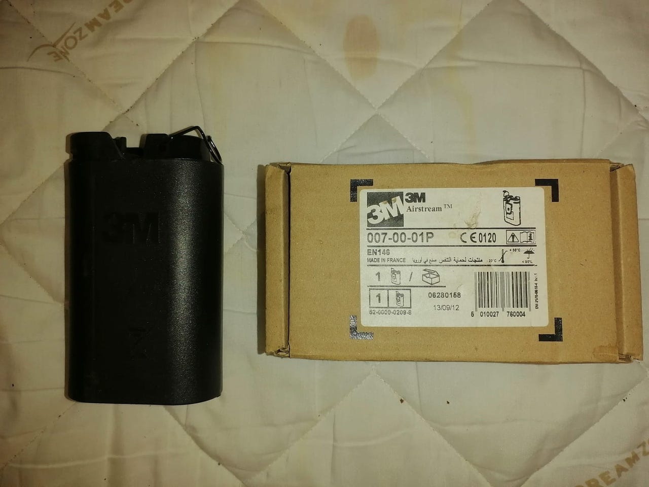 3M batteri åndedrætsværn friskluft tubo, 3M Airstream Batteri NYT | DBA